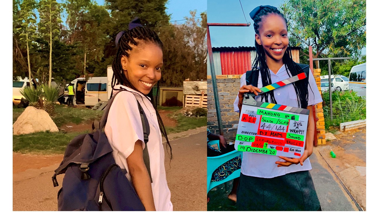 Mapule Mofole has been featured in a short film called Manong ...