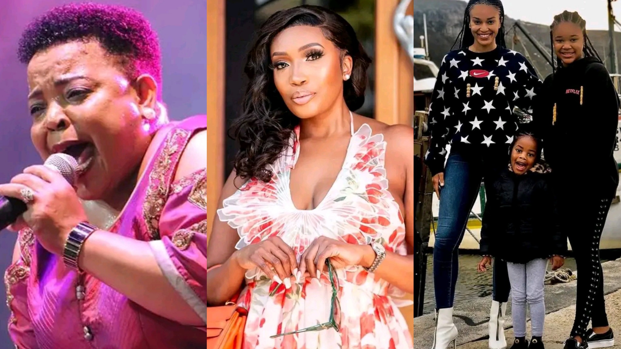 7 Celebrities who are raising Adopted Children. - Southern African Celebs